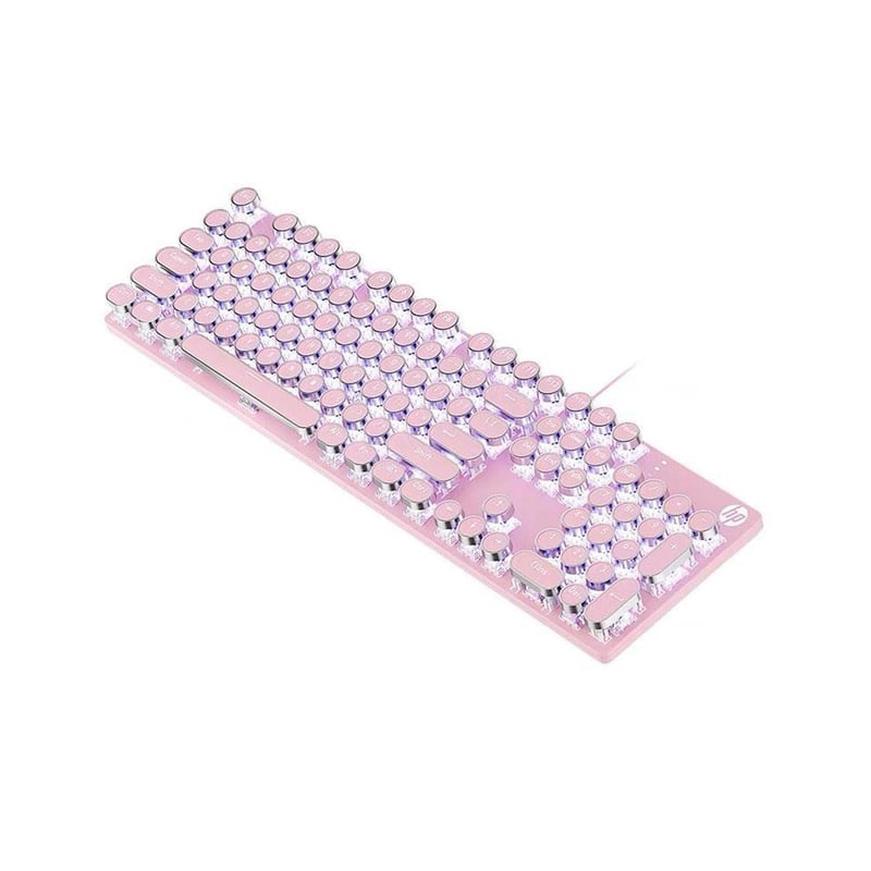 HP Teclado Mecanico Round Keys HP GK400Y Pink Sw Blue. | falabella.com