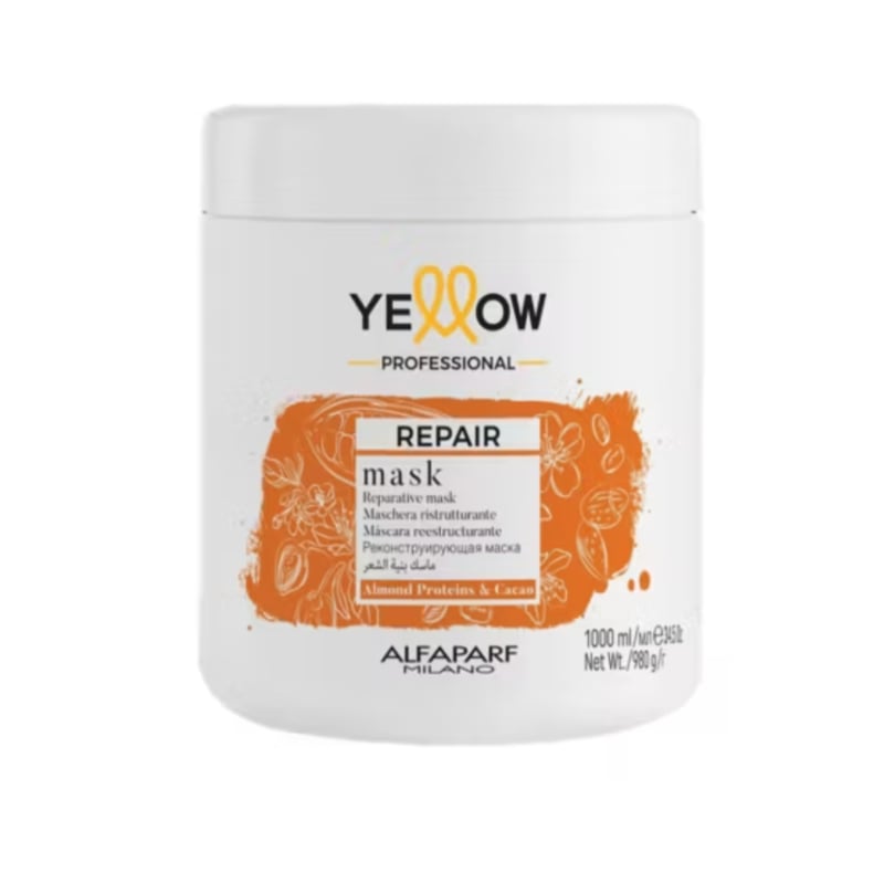 ALFAPARF MILANO MASCARILLA REESTRUCTURANTE YELLOW REPAIR 1 L ...