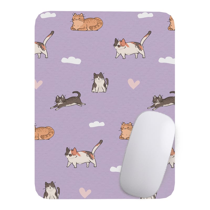 GENERICO Mouse Pad gato gatito Arte de animales - 17cm X 21cm D22 ...