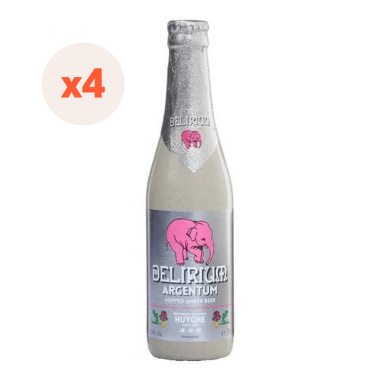 DELIRIUM 4x Cerveza Delirium Argentum Botellin 7° 330cc | falabella.com