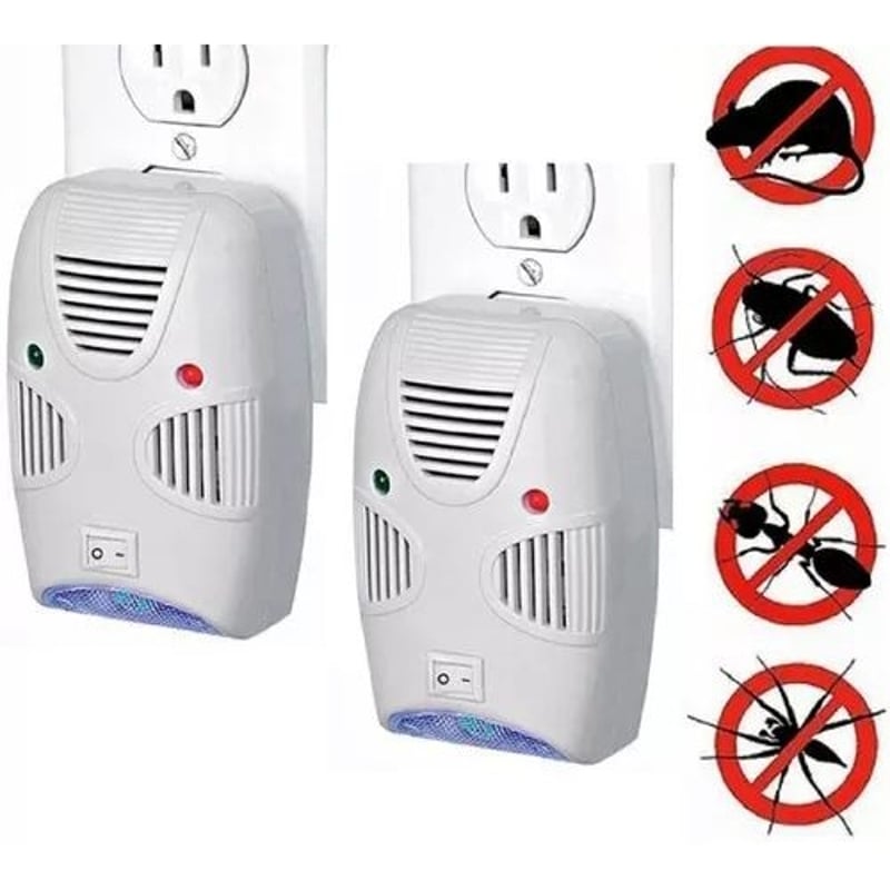 KUANGYE Repelente Ultrasonido Para Ratones Espanta Ratones Electrico ...