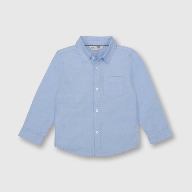 COLLOKY Camisa de niño clásica celeste (2 a 12 años) 3-4 Años | falabella.com