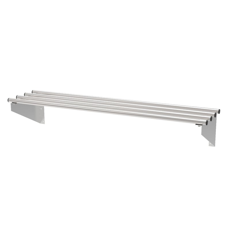 PROCHEF Repisa Tubular 90x30 cm Pasa Bandejas Acero Inoxidable ...