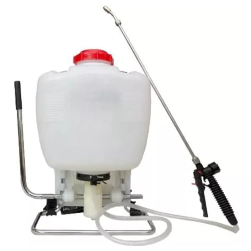 Fumigador Pulverizador Rociador De Espalda 15 Litros Bomba Manual ...