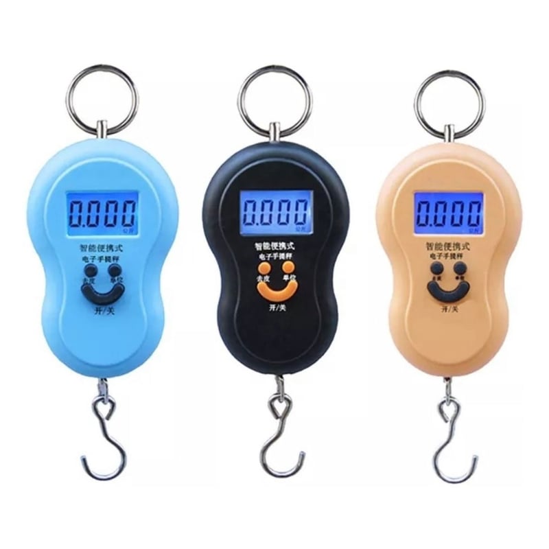 Pesa Balanza Maleta Para Colgar 50 Kg Negra | Sodimac - Falabella