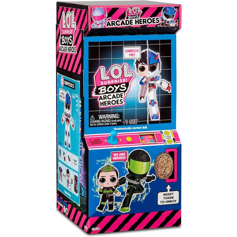 LOL SURPRISE LOL Surprise Boys Arcade Heroes con 15 sorpresas ...