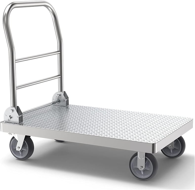 GENERICO Carro De Carga Plegable Acero Yegua 300kg 4 Ruedas Multiuso | falabella.com