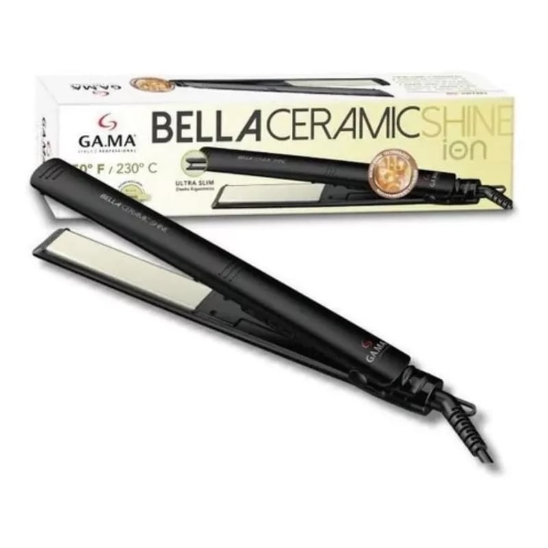 GAMA Plancha de cabello GAMA Elegance Bella Ceramic Shine Ion ...