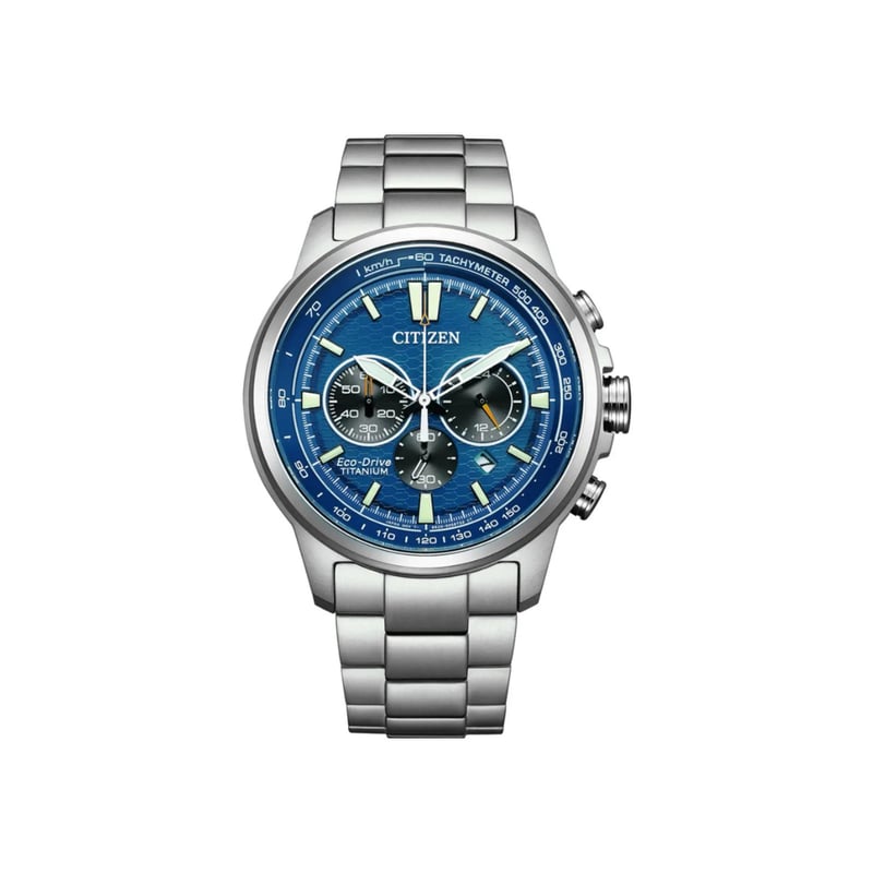 CITIZEN Reloj Citizen Hombre Super Titanio Cronógrafo Eco-Drive ...