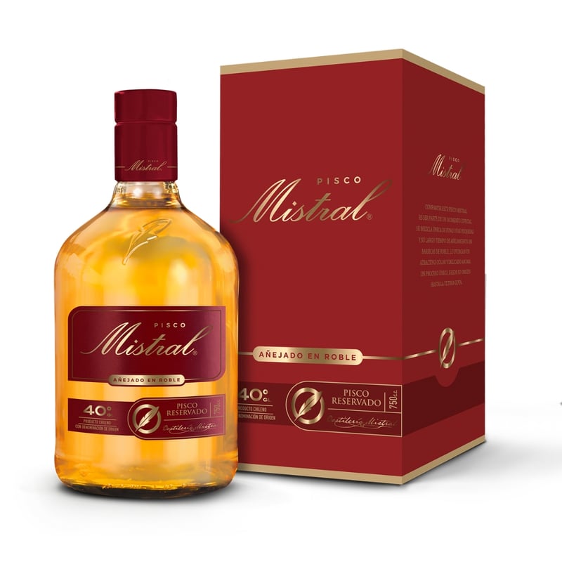 MISTRAL Pisco Mistral 40° 750cc | falabella.com
