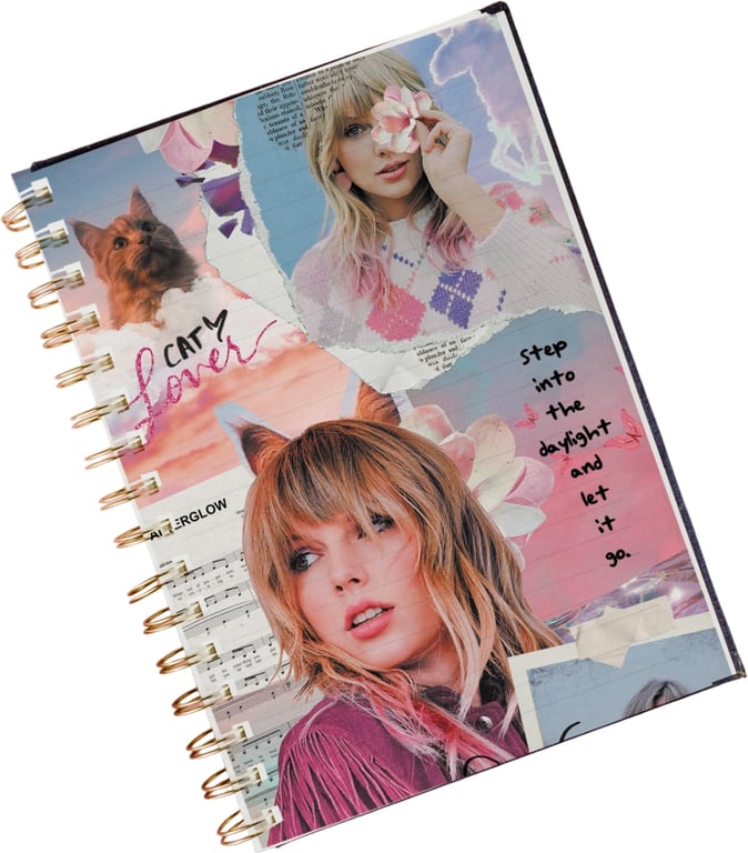 GENERICO Agenda libreta Taylor Swift planner anual 21x15 swiftie ...