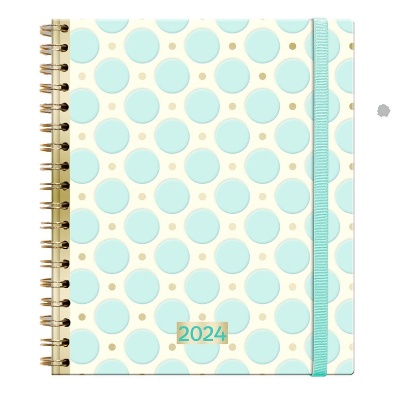 PREMIUM PAPER Agenda Pastel Verde Menta 2024 Semanal | falabella.com