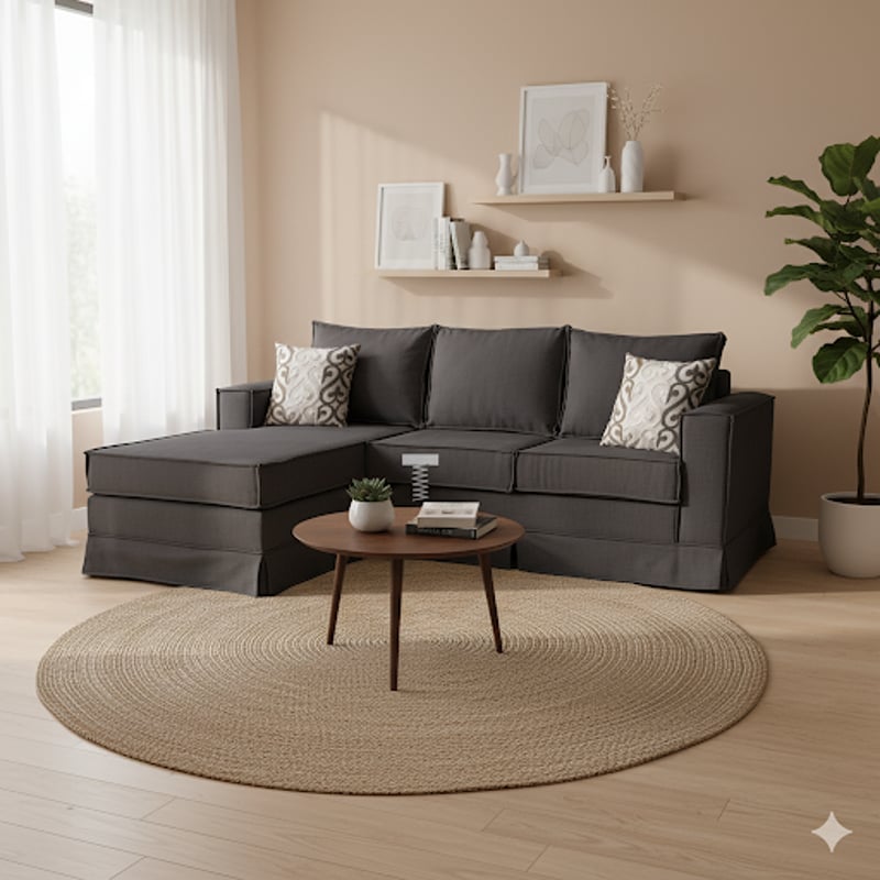 MUNDO LIVING SECCIONAL SIENA MARENGO CON RESORTES POCKET SPRING ...