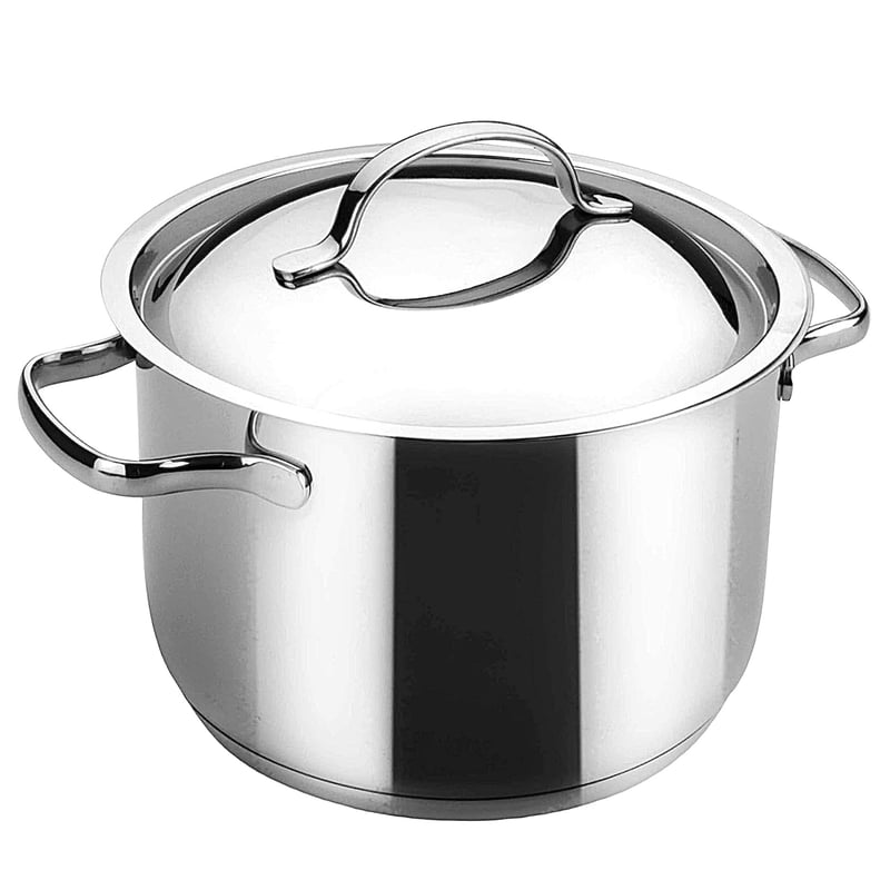 ROICHEN Olla con Tapa Basic 28 cm / 10 litros Acero Inoxidable 18/10 ...