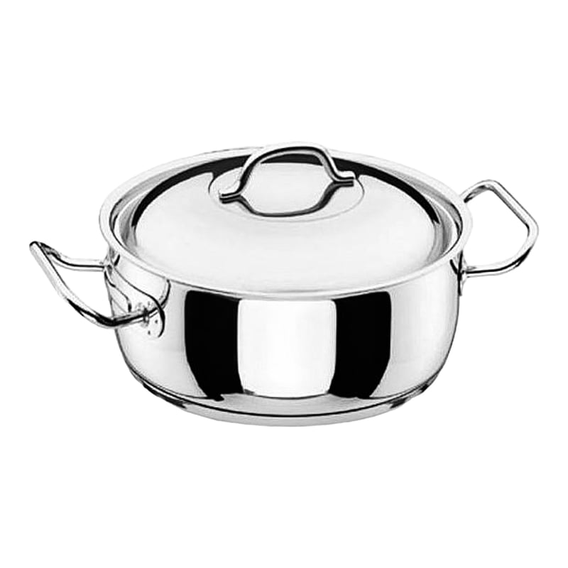 ROICHEN Olla con Tapa y Asas 24 cm / 3,5 litros Acero Inoxidable 18/10 ...
