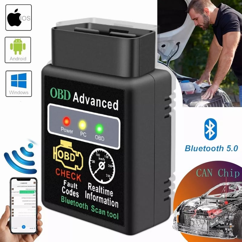 KUANGYE Scanner Automotriz Mini Elm327 Bluetooth Obd2 V15 | falabella.com