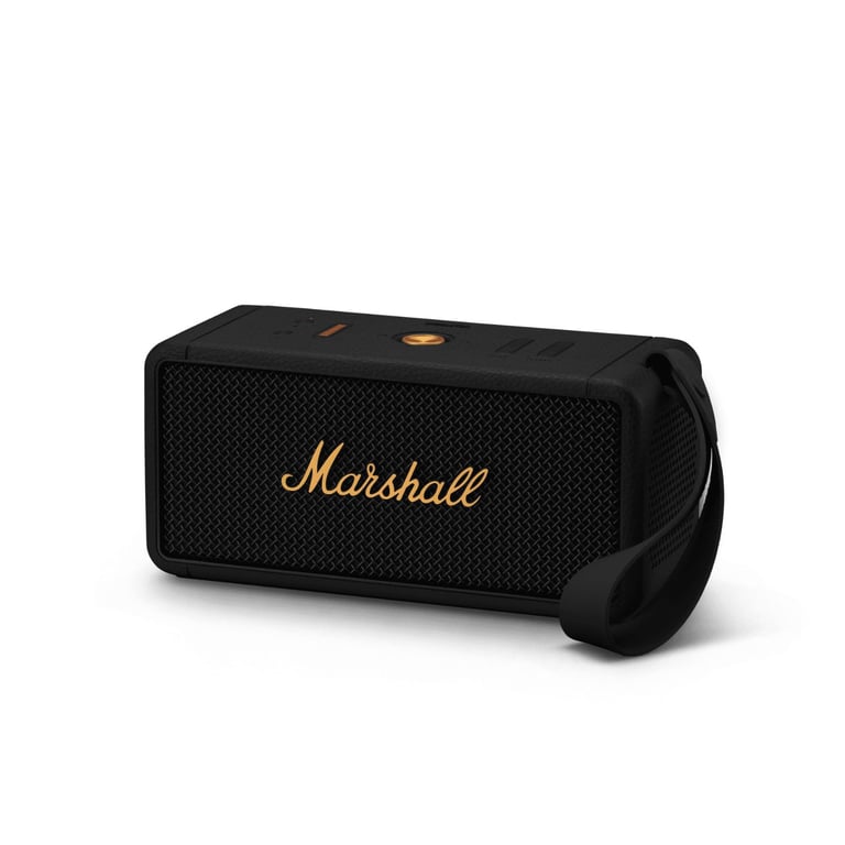 MARSHALL Parlante Bluetooth Marshall Middleton Black and Brass ...