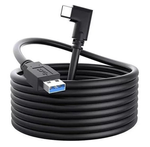 OEM Cable Usb Para Oculus Link Quest 2 y quest 3 vr Usb-c A 3.2 5mt 5gb ...