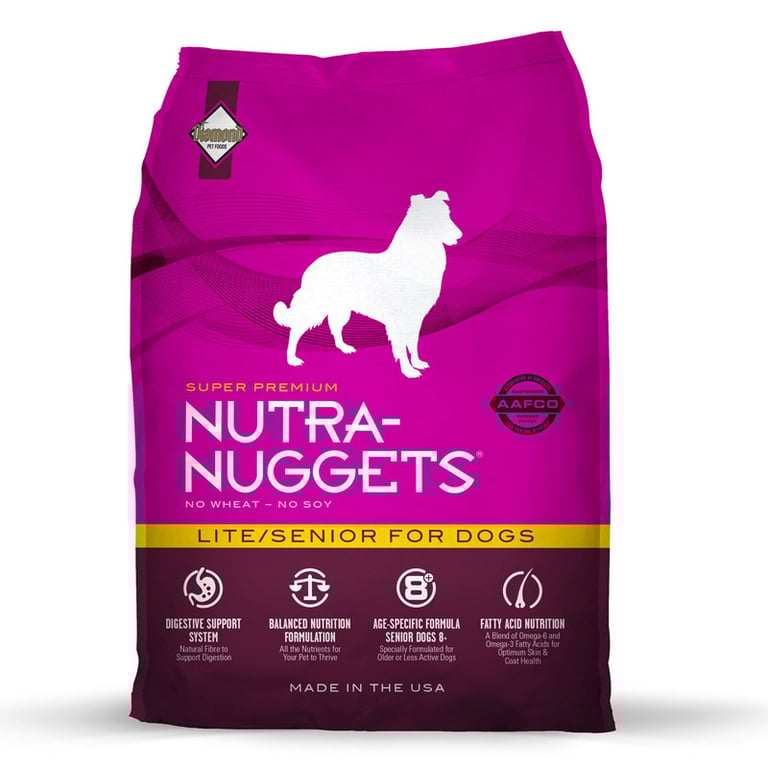 NUTRA NUGGETS Nutra Nuggets - Alimento Súper Premium Lite Senior Dogs ...