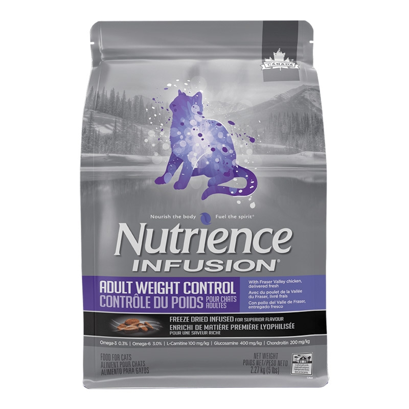 NUTRIENCE Nutrience Infusion - Alimento Gato Control del Peso 5 KG ...