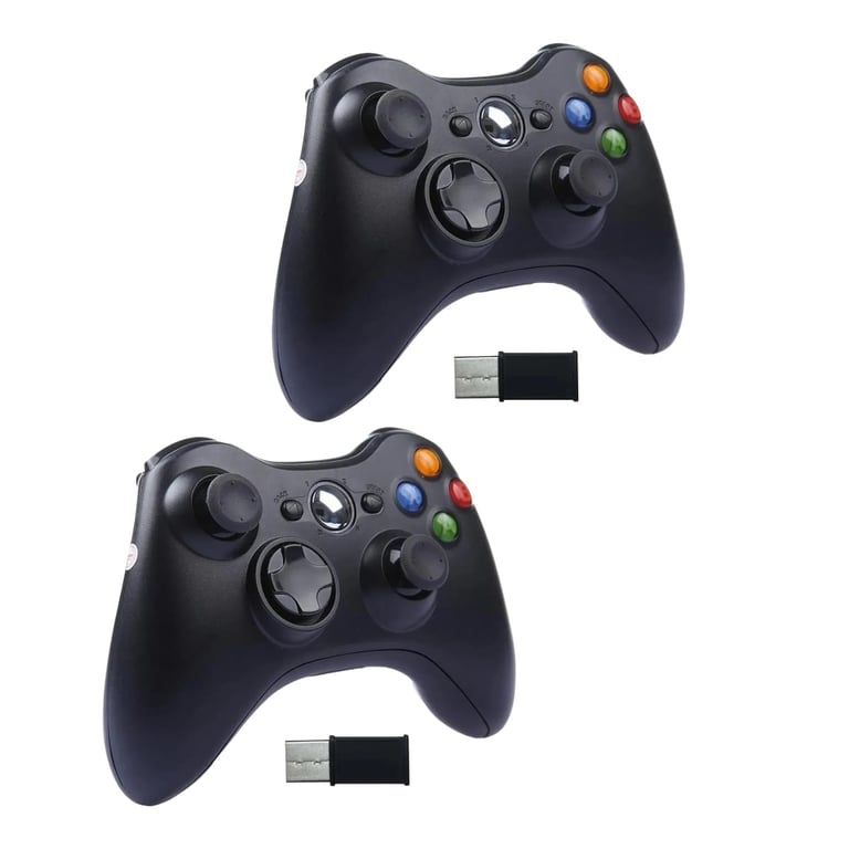 GENERICO Pack X2 Control Mando Para Xbox 360 Xbox Pc Joystick Inalámbrico | falabella.com