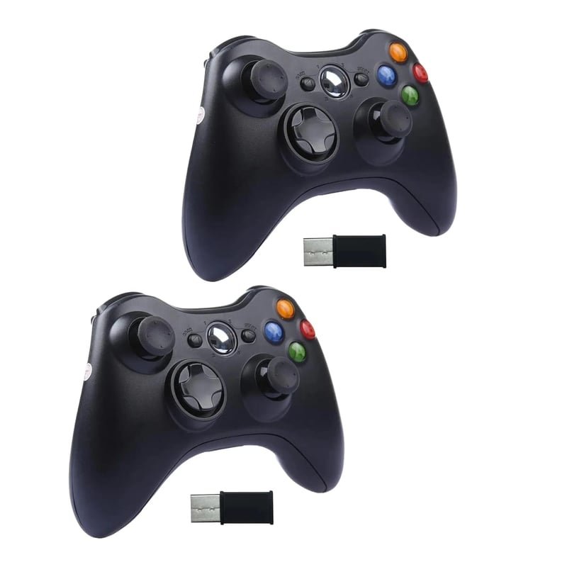GENERICO Pack X2 Control Mando Para Xbox 360 Xbox Pc Joystick Inalámbrico | falabella.com