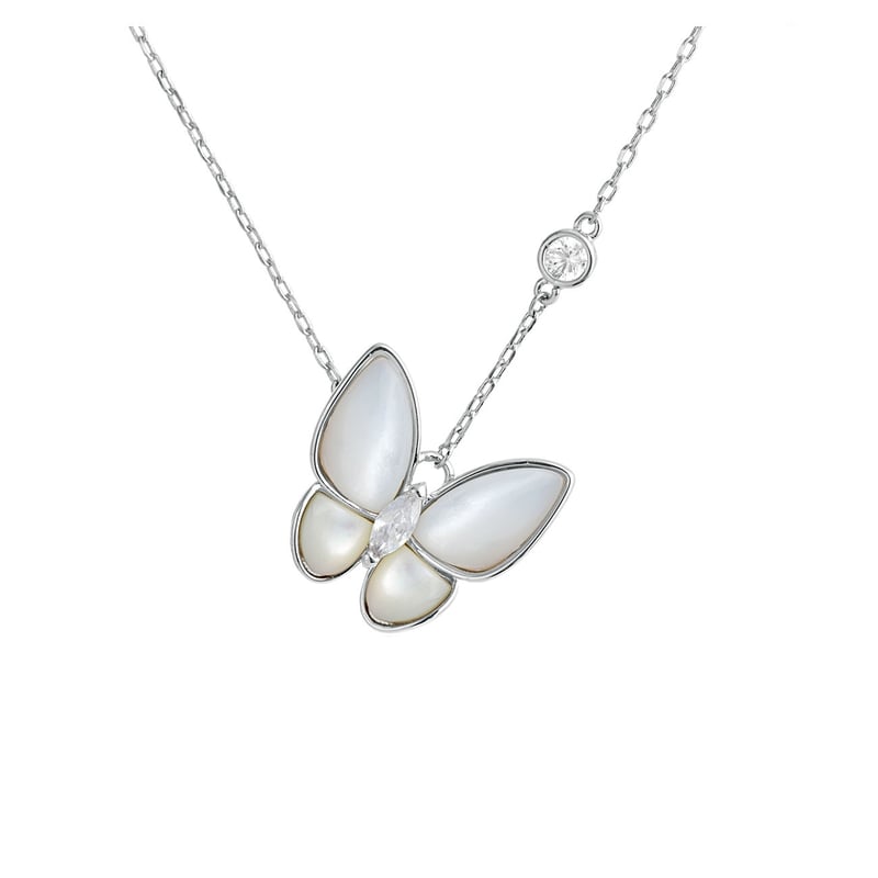 VANE COLLECTION Cadena mariposa en madre perla | falabella.com