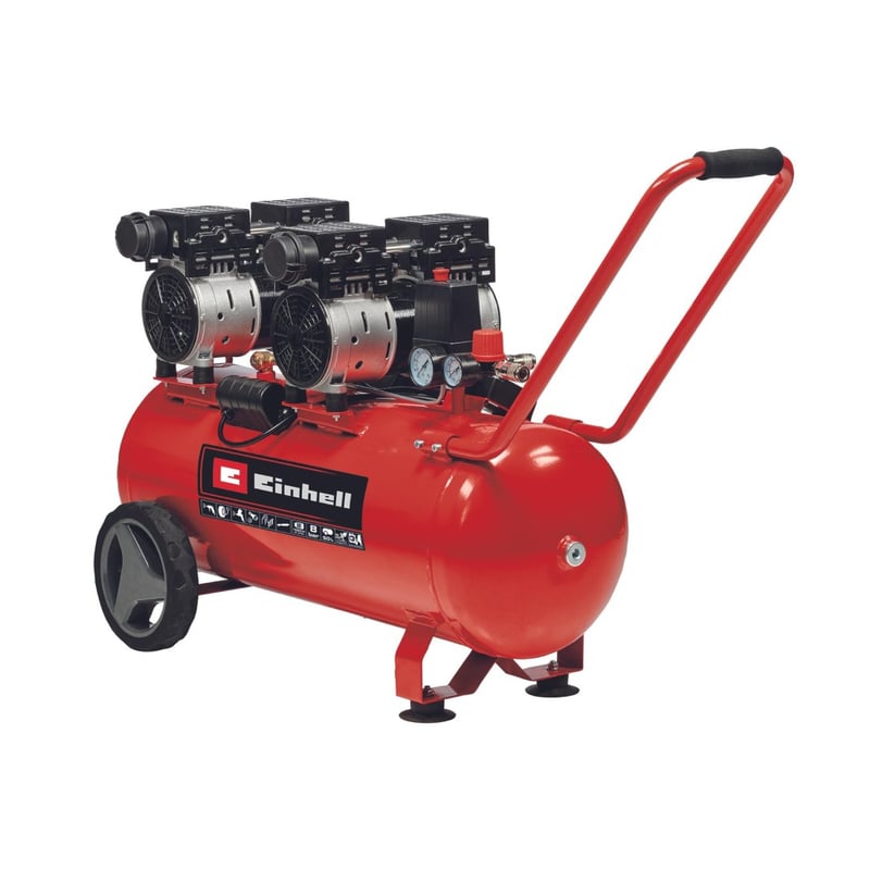 EINHELL Compresor Silencioso 50lts 8bar TE-AC 50 Silent Einhell ...