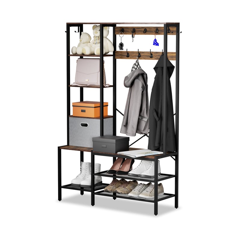 HALMAN HALMAN Perchero de entrada de estilo industrial | falabella.com