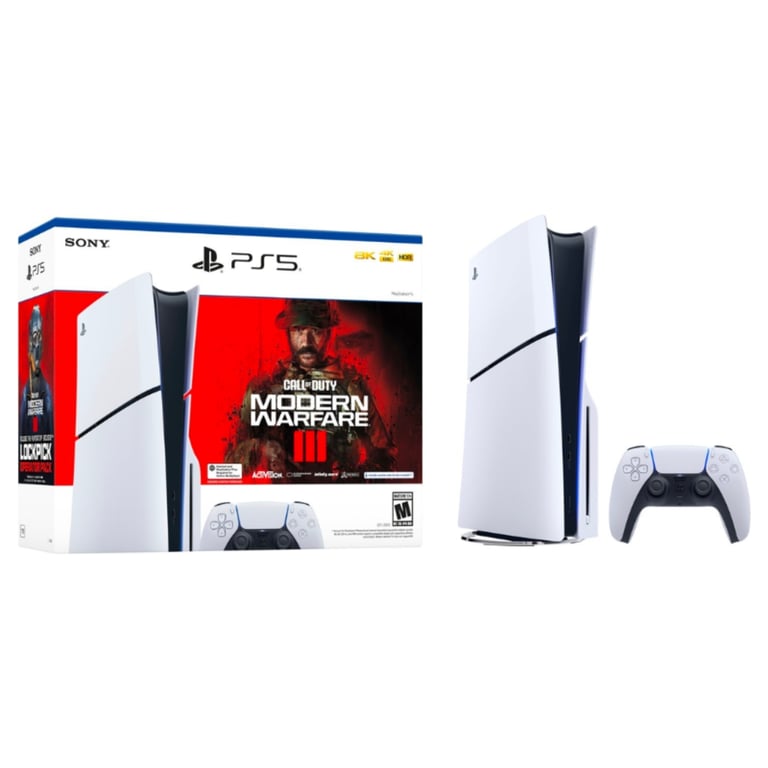 SONY Consola Sony PS5 PlayStation 5 Disco Slim Modern Warfare III ...