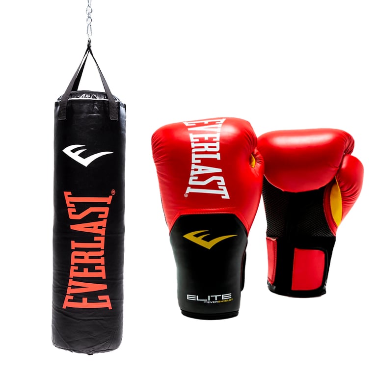 EVERLAST Kit de Boxeo Everlast Rojo 14oz | falabella.com
