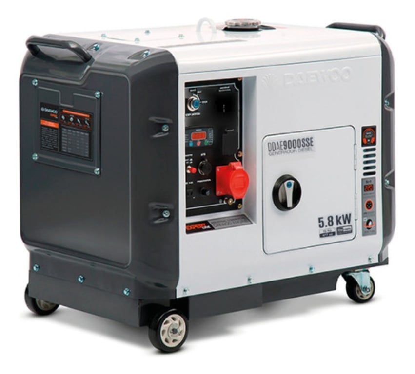 DAEWOO Generador Eléctrico Diesel Daewoo DDAE9000SSE 58kw 15hp ...