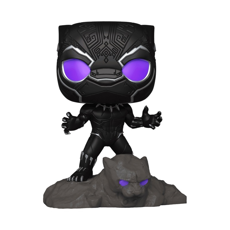 FUNKO Funko Pop Marvel Pantera Negra Con Luz y Sonido 1217 (Black ...