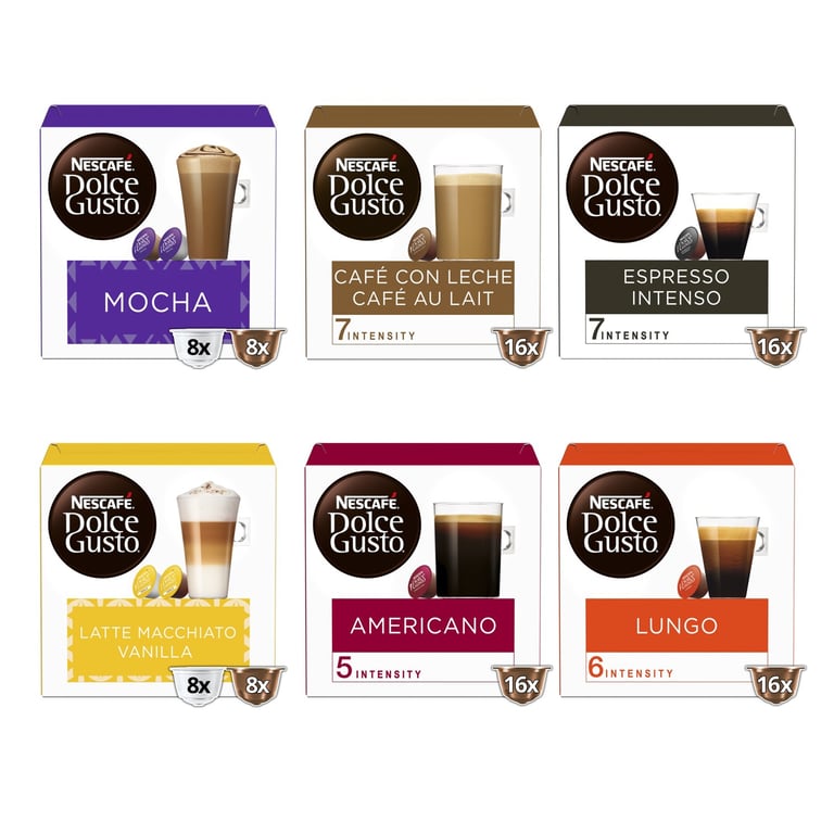 NESCAFE Pack 6 Cajas Capsulas De Café Surtidas | falabella.com