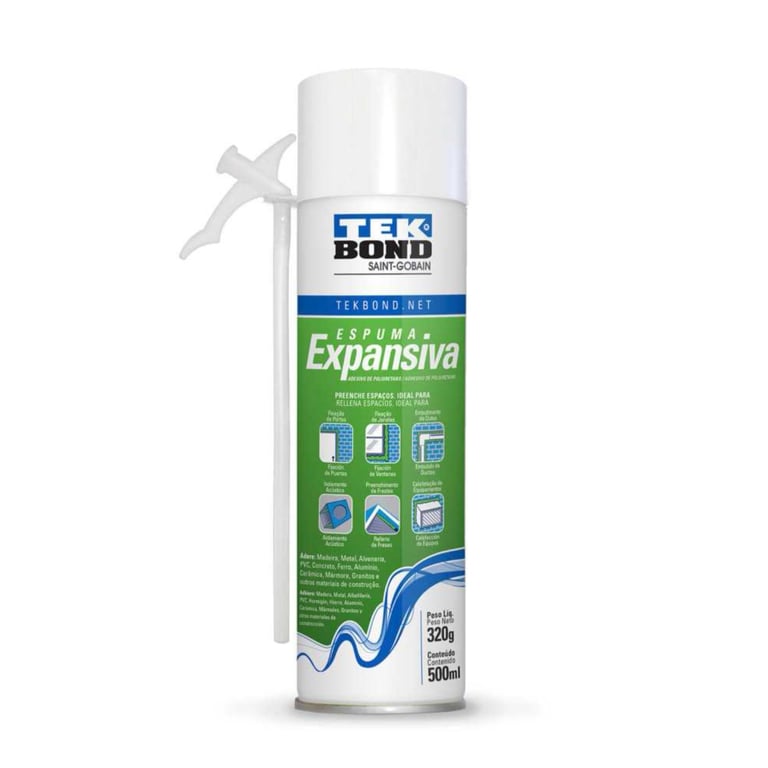 TEKBOND Espuma Expansiva Pu Tekbond 320 G / 500 Ml Uso General | falabella.com
