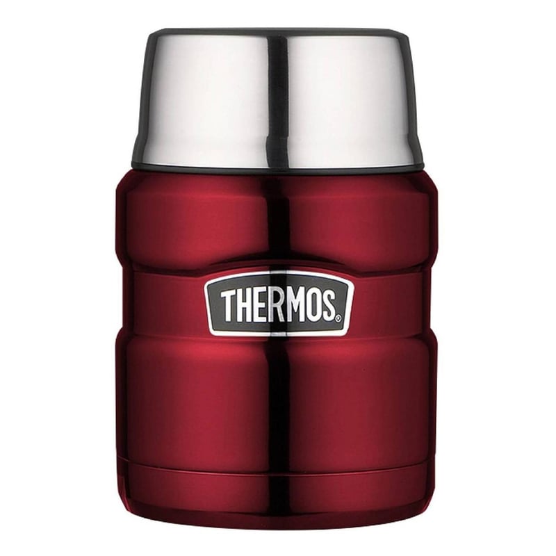 THERMOS Termo Comida King Acero Inox Rojo 470 ml Thermos | falabella.com