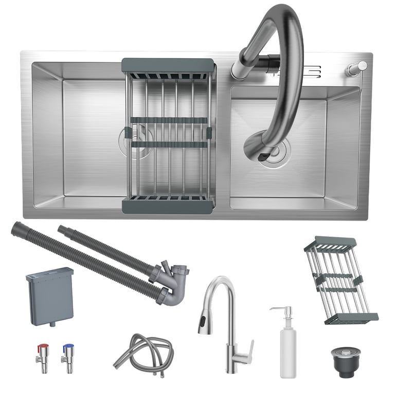 Lavadora de platos multifunción en acero inoxidable 80x45 cm | Sodimac ...