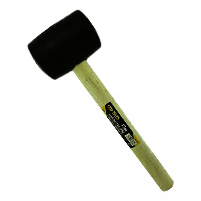 GENERICO Combo Martillo Mazo Maceta De Goma 12oz Neva Na224 | falabella.com