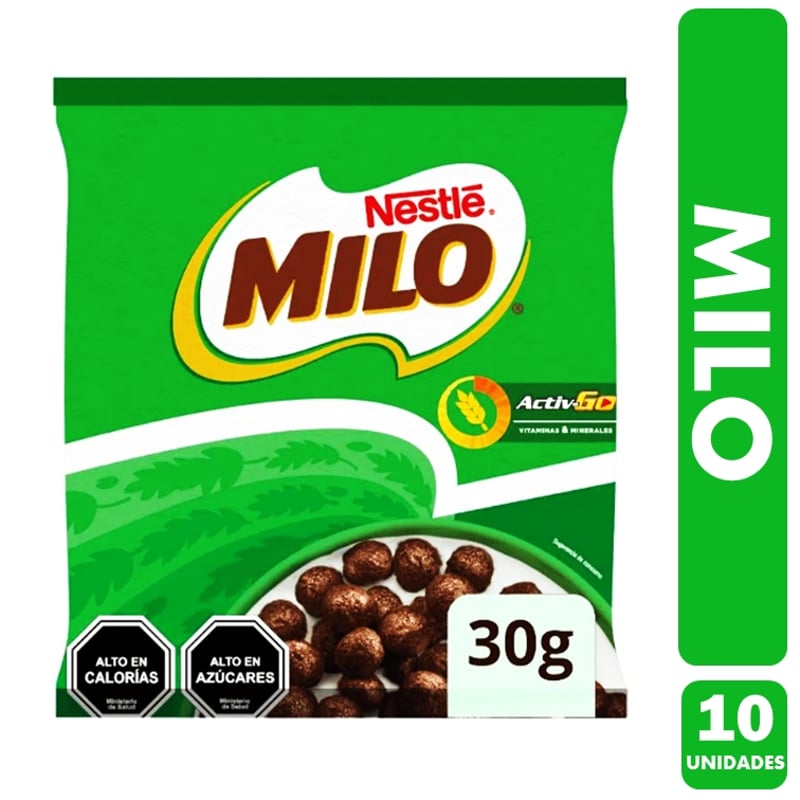 Milo De Nestle Sabor Chocolate - Para Colación pack 10uni NESTLE ...