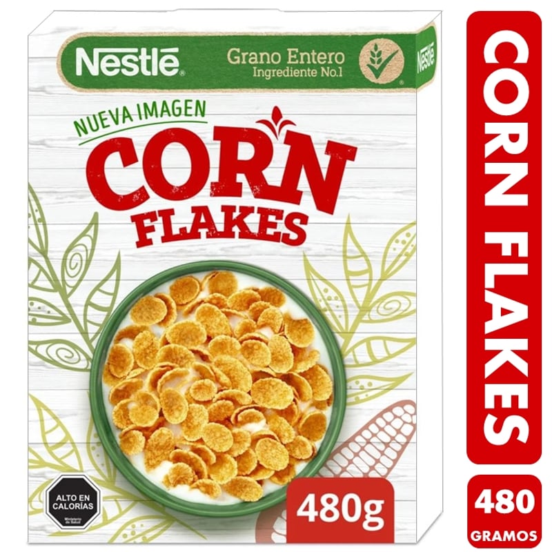 NESTLE Cereal Corn Flakes De Nestlé - Cereal De Maíz (caja 480 Gr ...
