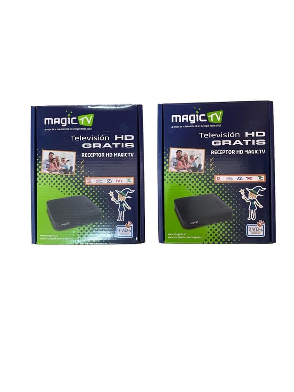 MAGIC TV Pack 2 Decodificadores Magictv hd | falabella.com
