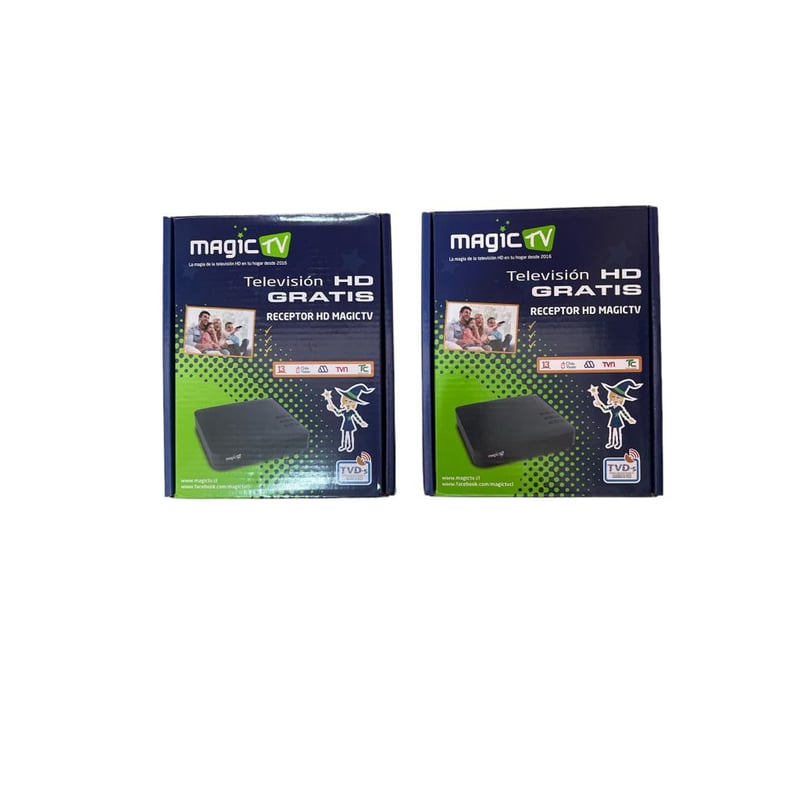 MAGIC TV Pack 2 Decodificadores Magictv hd | falabella.com