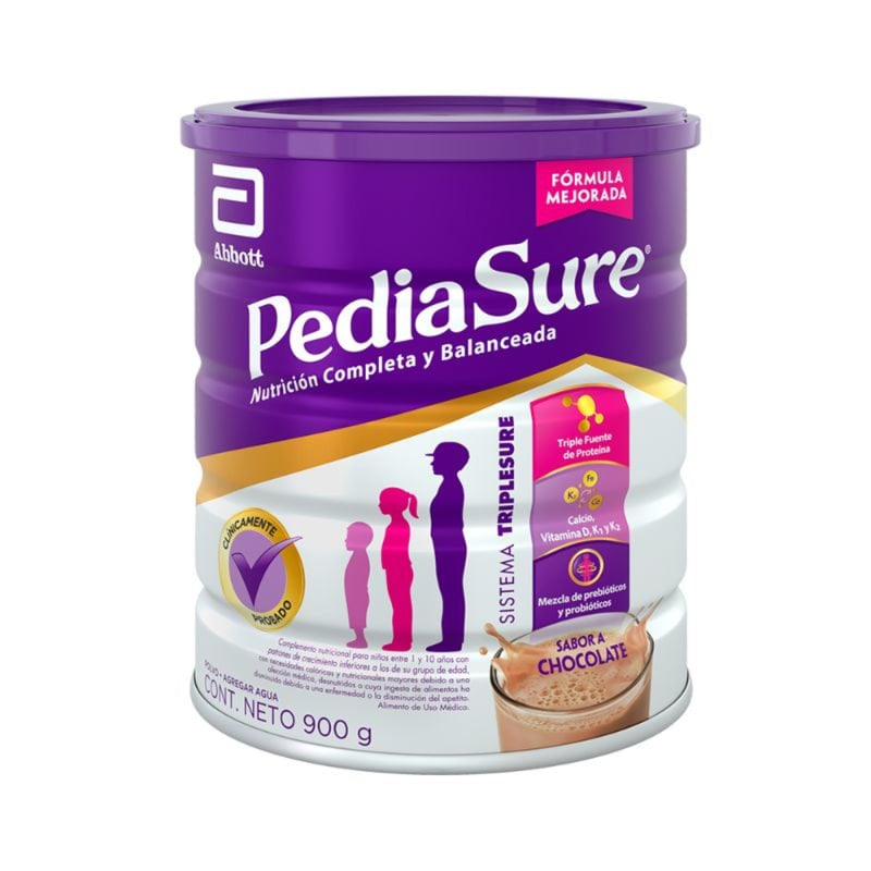PEDIASURE Formula nutricional Pediasure Chocolate 900 Gr (Abbott ...