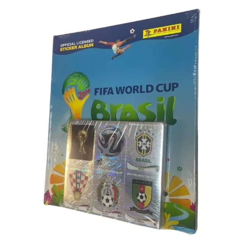 PANINI ALBUM TAPA DURA BRASIL 2014 (COMPLETO A PEGAR) | falabella.com