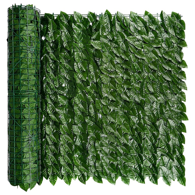 SUPERCENTER Malla De Hojas Enredadera Artificiales Cerca Decorativa ...