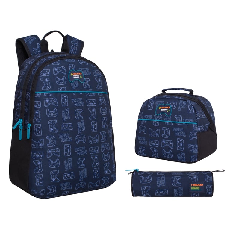 HEAD Pack Cool Escolar Gamer Azul Head | falabella.com