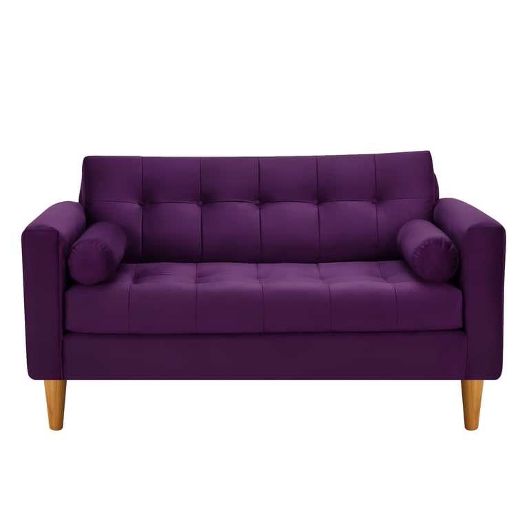 Sofa Retro 2C Felpa 04 Morado | Sodimac - Falabella
