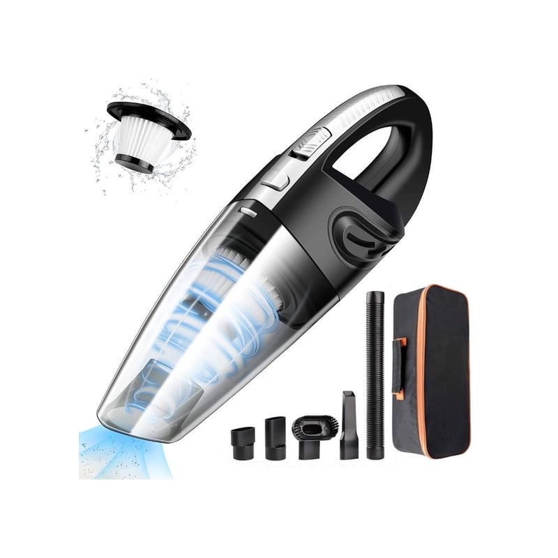 GENERICO Aspiradora De Mano Inalambrica Recargable Potente Color Negro | falabella.com