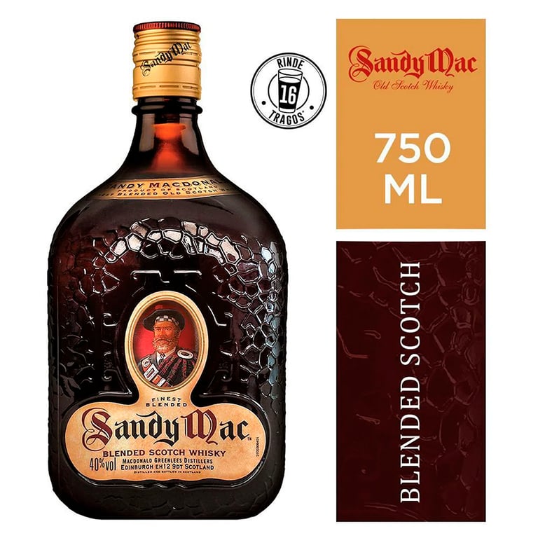 SANDY MACDONALD Whisky Sandy Mac 750ml | falabella.com
