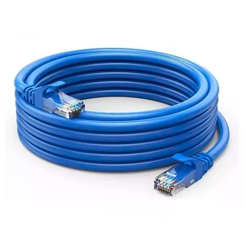 GENERICO Cable De Red Cat 6 10 Metros RJ45 Lan Ethernet Transferencia ...